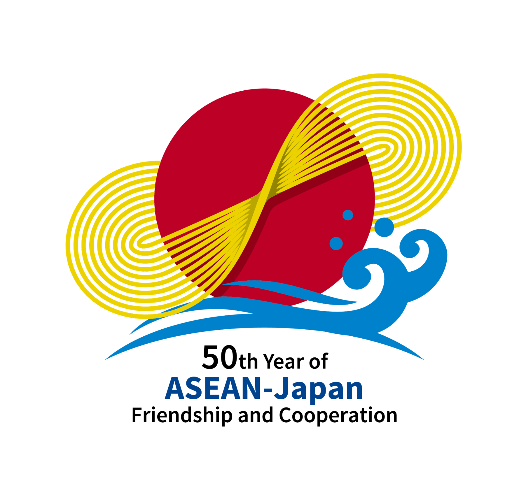 Winner of the logo contest for the 50th Anniversary of ASEAN-Japan ...