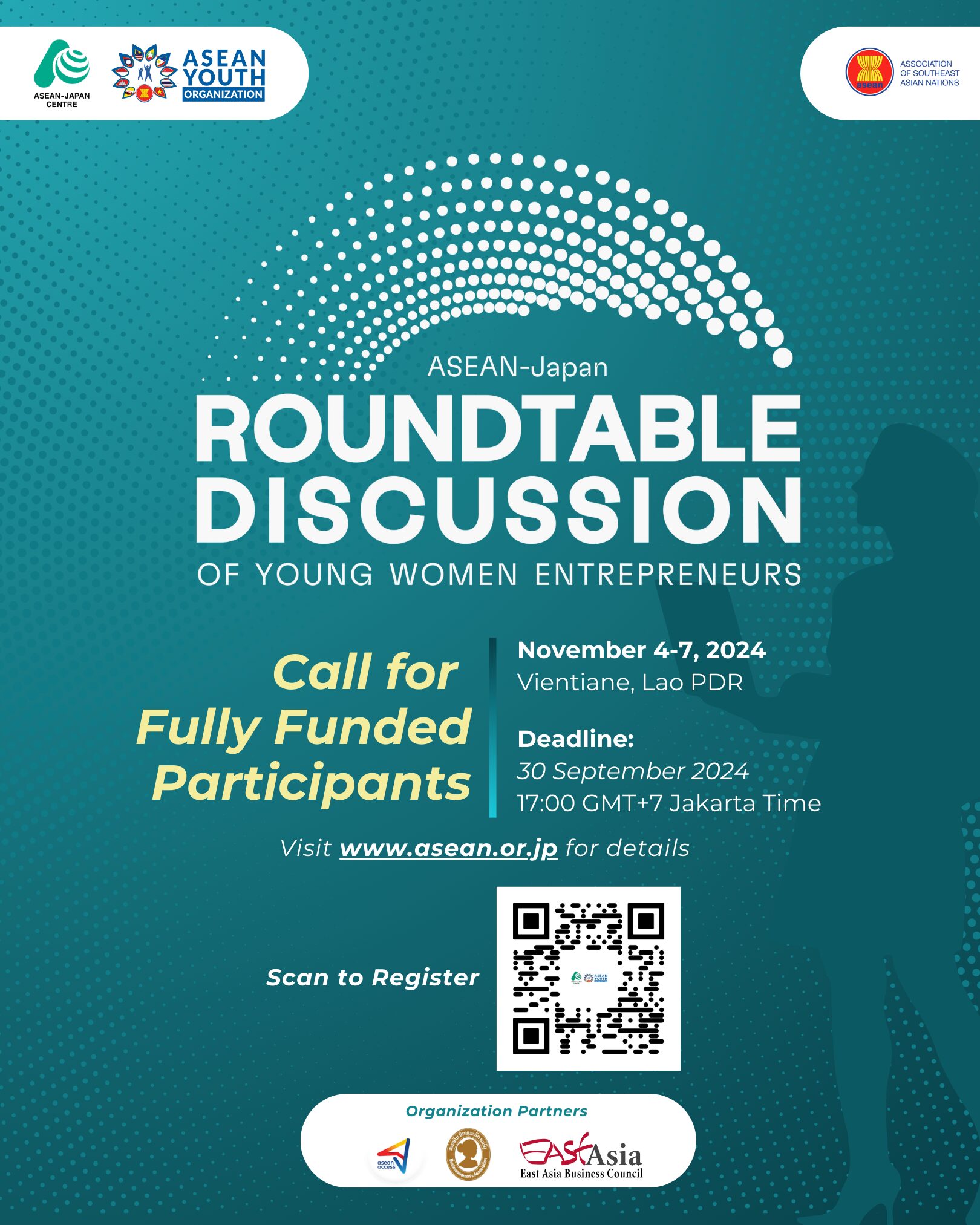 ROUNDTABLE DISCUSSION OF YOUNG WOMEN ENTREPRENEURS IN ASEAN AND JAPAN | Event Information ...